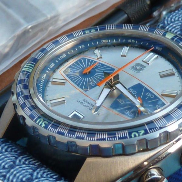 FS: As New Straton Synchro Automatic Chronograph 70 s Inspired Diver ...