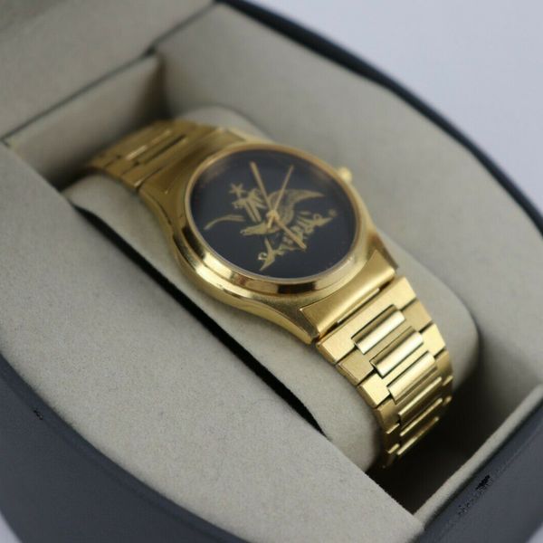 Vintage Bulova Mens Quartz Watch, Anheuser-Busch A&Eagle logo ...