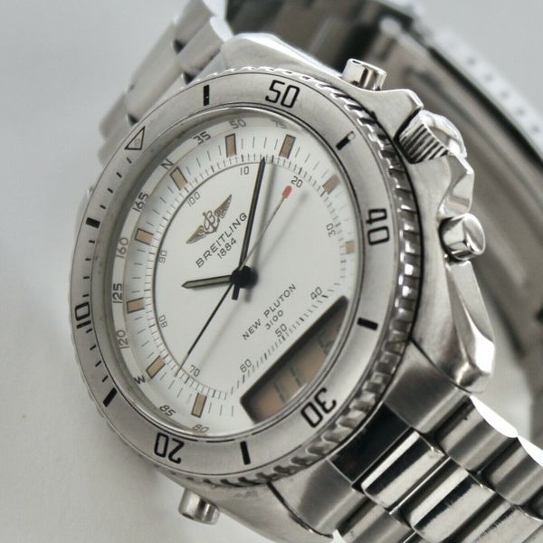 BREITLING Men's Watch, New Pluton 3100, Navitimer series, A51037 ...