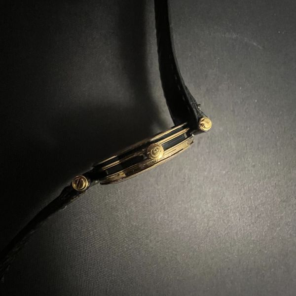 Gucci 2000M Watch Black And Gold - New Battery Vintage Original ...