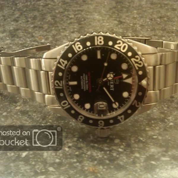 SOLD! FS: Mint Robert Uhren Poseidon 39mm GMT Diver - $350.00 ...
