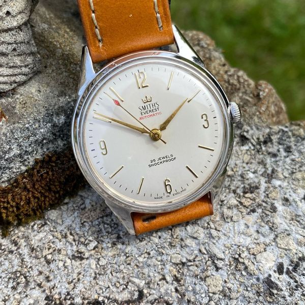 Vintage Smiths Everest 25 Jewels Automatic Watch From Early 1960's ...