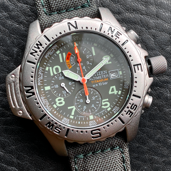 N.MINT CITIZEN PROMASTER TOUGH ALTICHRON PMT56 7240-H08932 GN-4-S ...