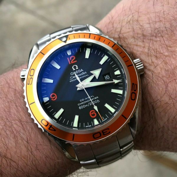 OMEGA Seamaster Planet Ocean Orange Automatic Watch 2208.50 ...