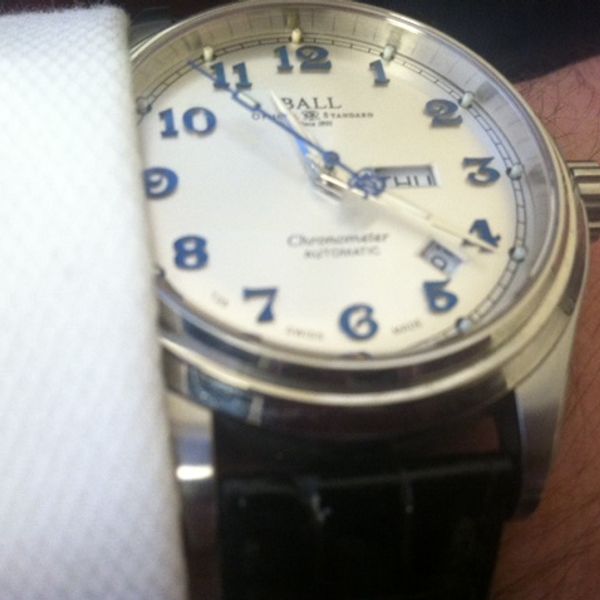 SOLD>>>>>Ball Cleveland Express COSC Chronometer 1100 net to me Last ...
