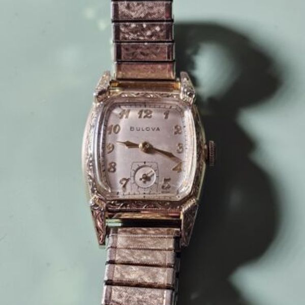 vintage mens bulova tank watch | WatchCharts Marketplace