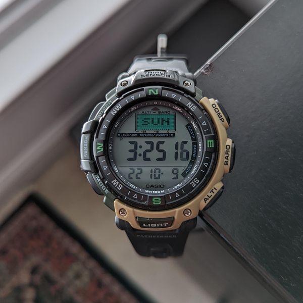 [WTS] Casio Pathfinder PAG-40 (Near NOS) | WatchCharts