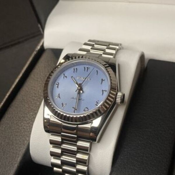 Seiko Mod Arabic Dial Ice Nh35 Automatic | WatchCharts Marketplace