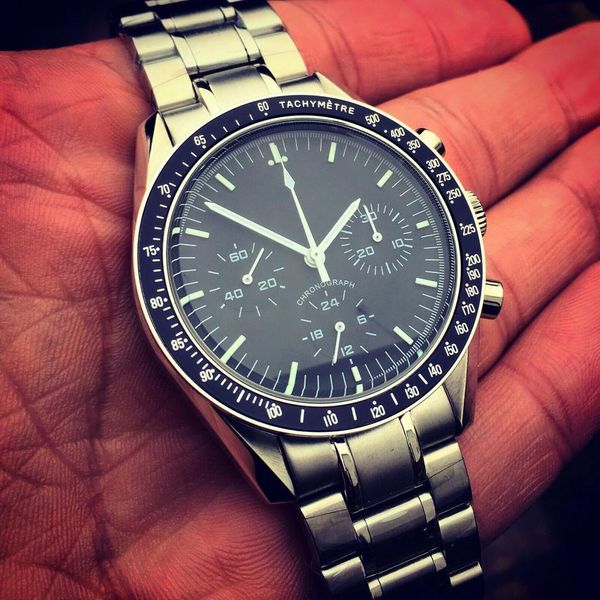 Speedmaster homage (Alpha Handwind Chrono) | WatchCharts Marketplace