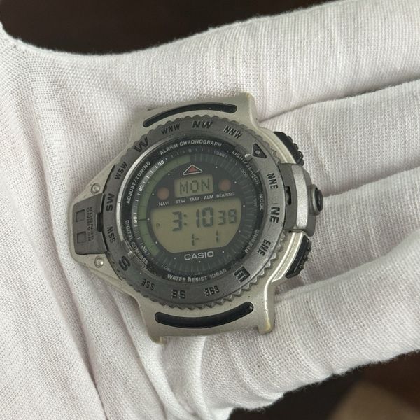 Rare Vintage Casio CPW-210 Compass Digital Watch Mod. 1030 JDM 90s ...
