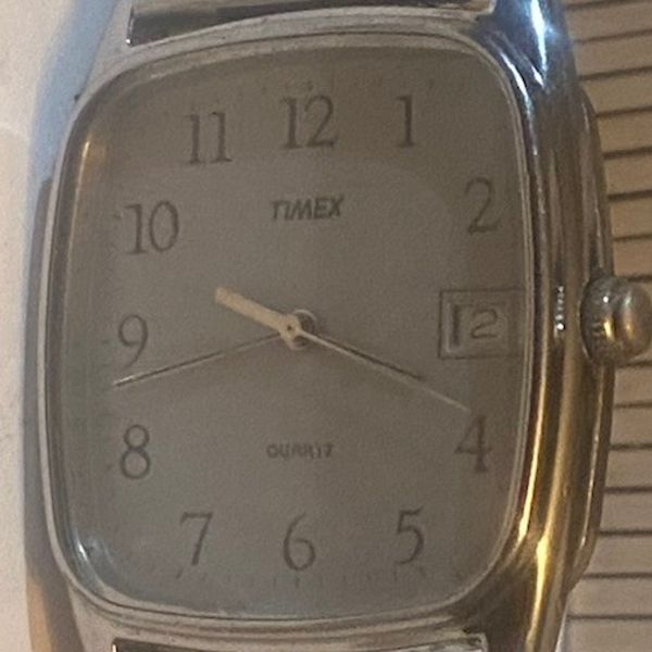 vintage timex quartz mens watch Runs | WatchCharts Marketplace