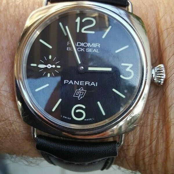 Panerai Radiomir Firenze 1860 Black Seal Wrist Watch for Men ...