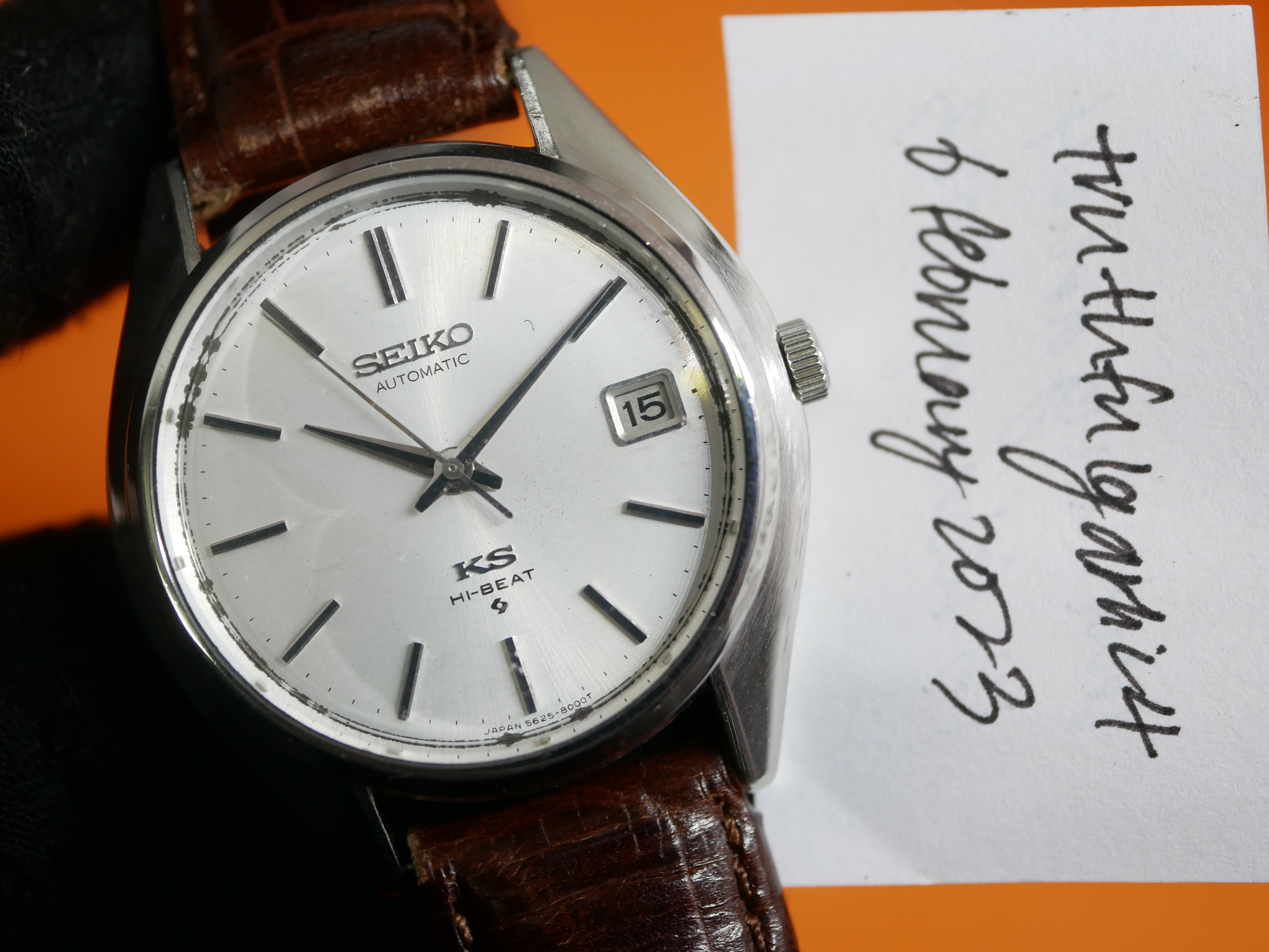 [WTS] King Seiko Automatic Hi-Beat 36mm 5625-8001 for $179 (price reduced). Comps Around $350 ...