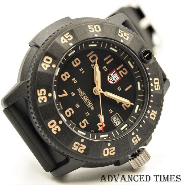 Luminox Men's 43mm NAVY SEAL Swiss Made OLD RADIUM Black Carbon Case ...