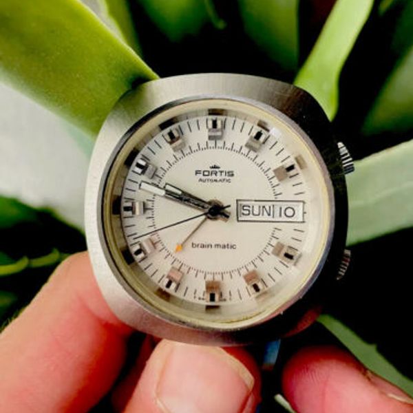 Rare Vintage 70’s Fortis BrainMatic With AS 5008 Movement, Alarm, 25 ...