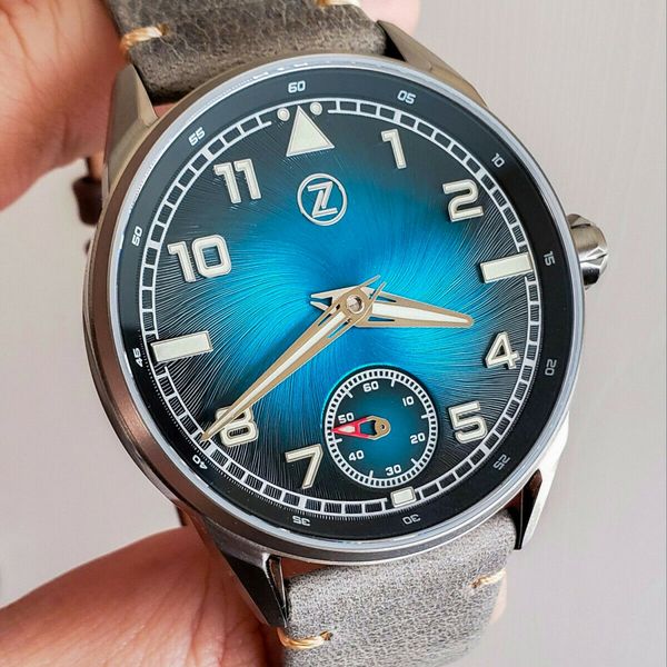 Zelos Skyraider 2 Teal Titanium | WatchCharts Marketplace