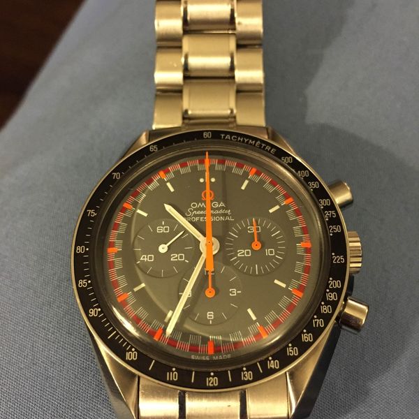 Price Drop: Omega Speedmaster 3570.40 orange/grey racing dial ...