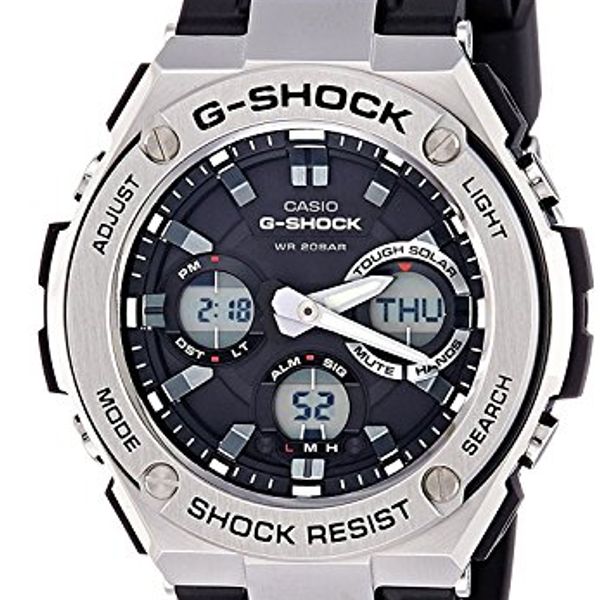 [casio] Watch G Shock G Steel Analog Digital World Time Gst S110 1a