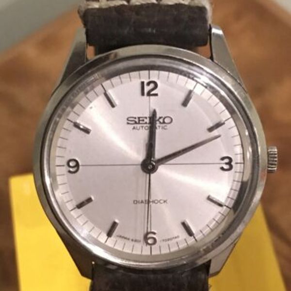 Vintage 1965 MCM mid Century Seiko 6201-7020 Automatic watch ...