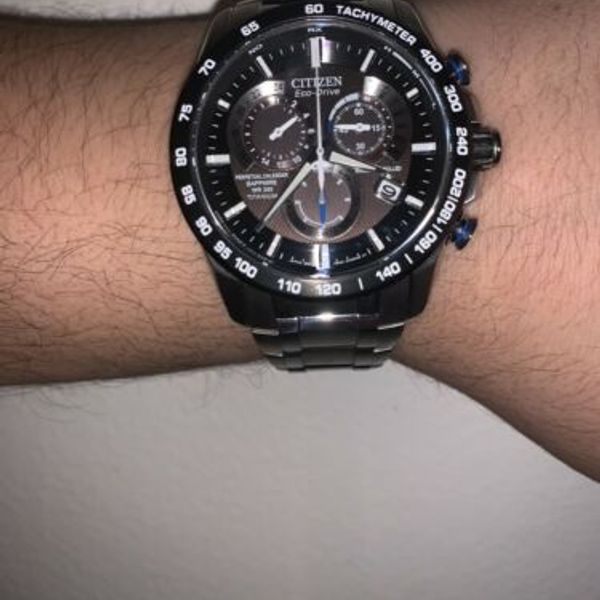 Citizen Eco-Drive Model GN-4W-S-12G Mens Chronograph - Radio Controlled ...