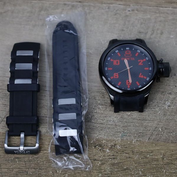 Invicta Russian 1959 Diver Tritnite Model #1973 Red Dial Watch & New ...