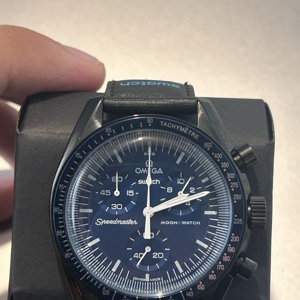 OMEGA x Swatch MoonSwatch Mission to Neptune - Mod Steel Case | BRAND ...