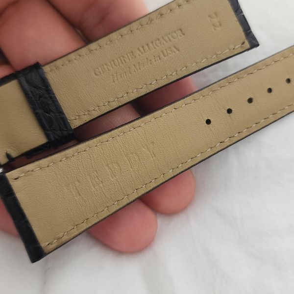 [WTS] Hadley Roma x Teddy Genuine Alligator leather strap - 22mm ...