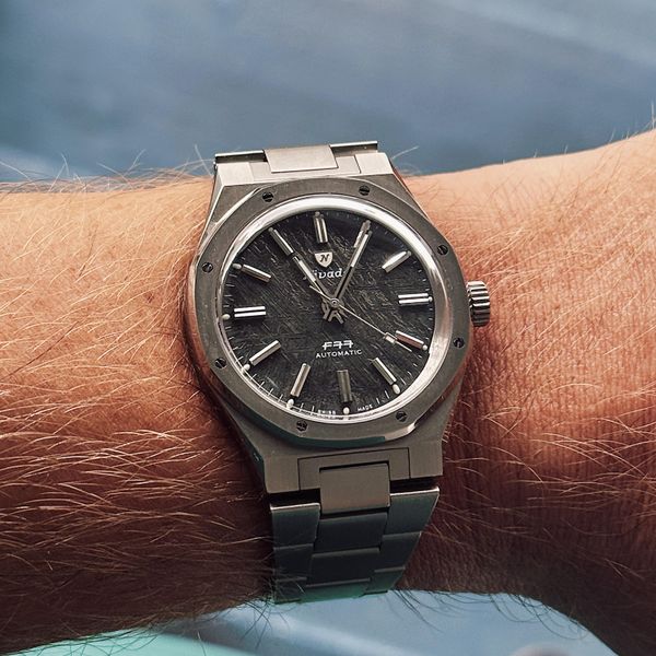 [WTS] Nivada Grenchen F77 Titanium Meteorite // Full Set | WatchCharts ...
