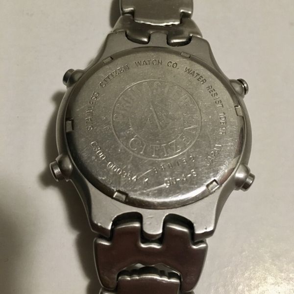 Citizen C300-GN-4-S Promaster Men's Chronograph World Time Quartz Watch ...