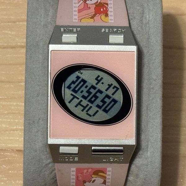 [WTS] Casio FS-00 Dual Time Film Watch Tokyo Disneyland Mickey Mouse ...