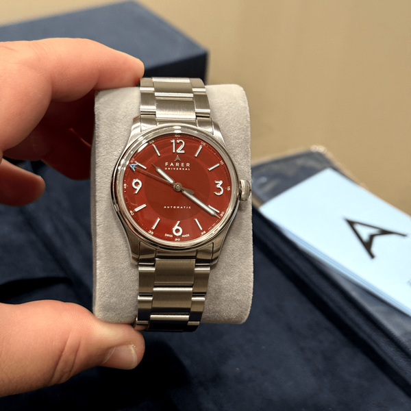 [WTS] Farer Discover Red 36mm with Bracelet - $900 | WatchCharts ...