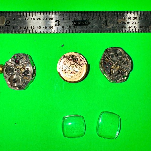 3 Womenâ s Wristwatches movements: Omega & 2 Bulova | WatchCharts ...