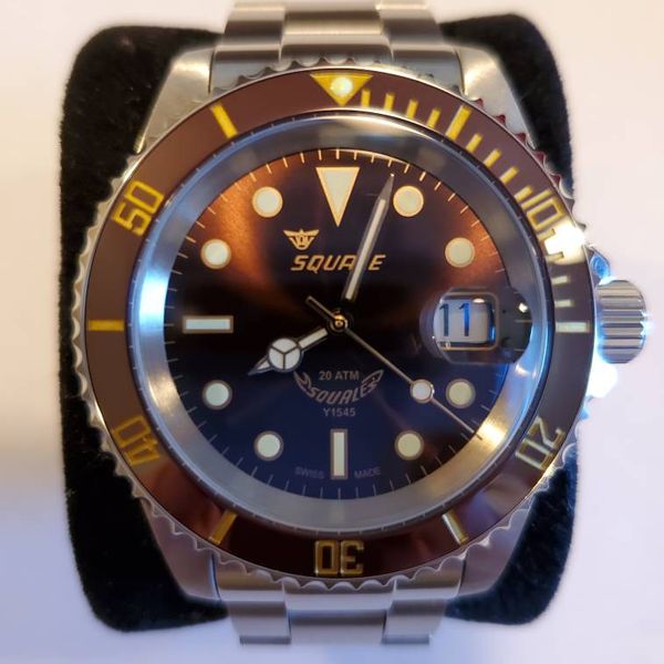 **Excellent Condition** Squale 20 Atmos - Root Beer - Ceramic - 1545 ...