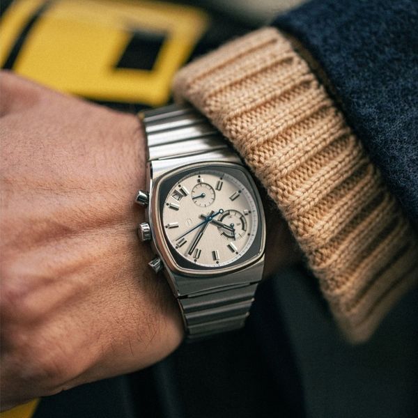 Brew Watch Co Metric - Steel Dial Chronograph matric Vintage inspired ...