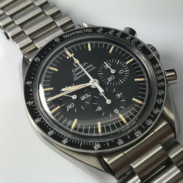 SOLD Rare 1988 Omega Speedmaster Chronograph ref 345.0808 "First ...