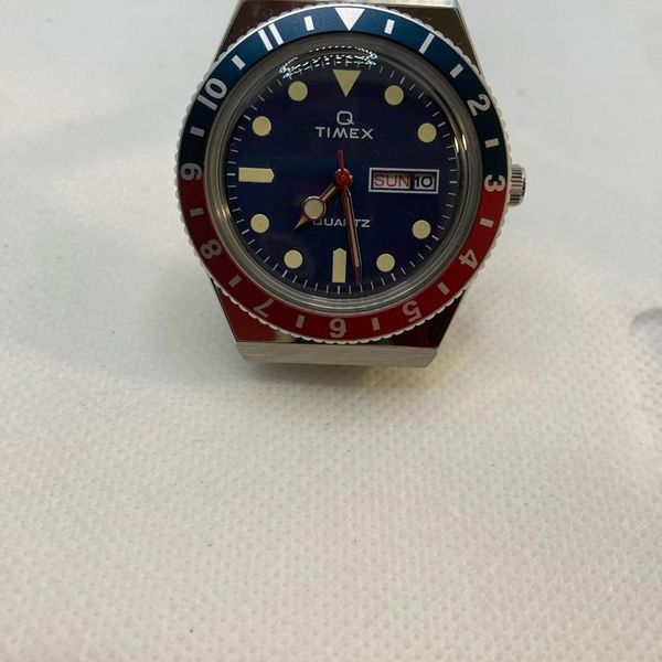 Timex Q reissue Pepsi | WatchCharts