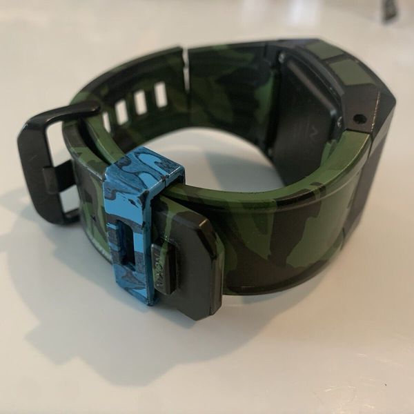 NIXON In The Know The LODOWN Camo Digital Tide Watch New Battery ...