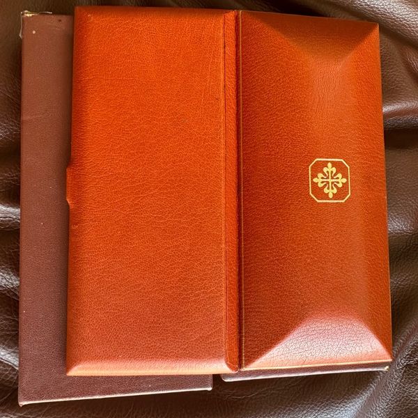 Rare Original Vintage Patek Philippe Genuine Leather Watch Boxes 1950s ...