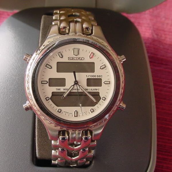 FS Seiko Quartz World Time Watch cal H021 | WatchCharts Marketplace