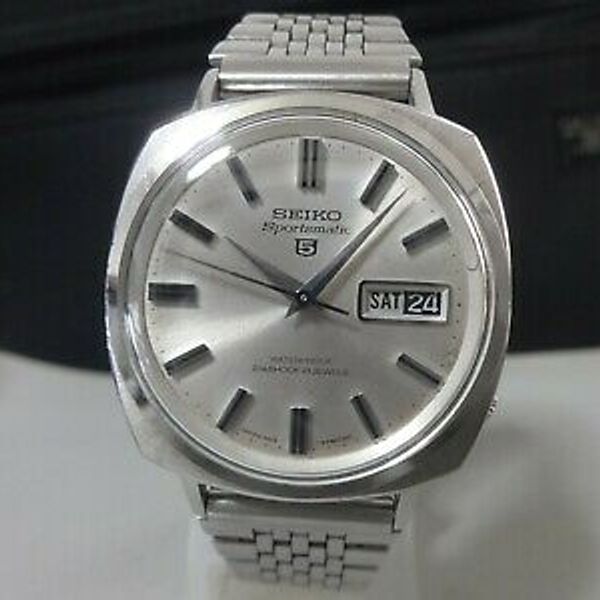 Vintage 1966 SEIKO Automatic watch [Seiko Sportsmatic 5] 21J 6619-8190 | WatchCharts