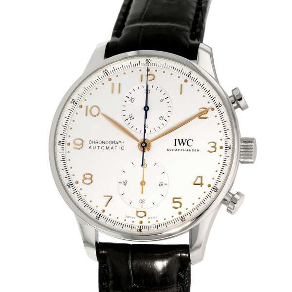IWC Portugieser Chronograph IW371604 IWC Watch Watch Silver Dial ...