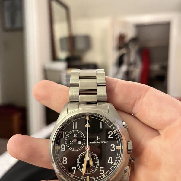 [WTS] Hamilton Pilot pioneer Chrono with extra straps and a Casio ...