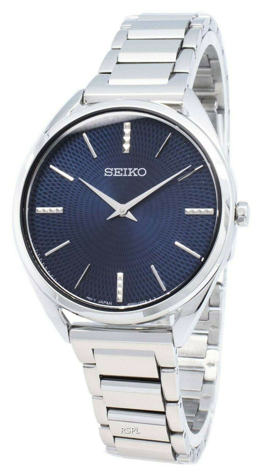 Seiko Conceptual Quartz Blue Dial Ladies Watch Model# SWR033, NEW ...