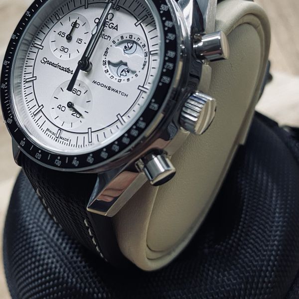 Moonswatch Metal Case Mod - Omega X Swatch | WatchCharts Marketplace