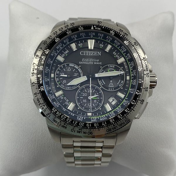 Citizen Eco-Drive Promaster Navihawk GPS Satellite Wave Men's Watch ...