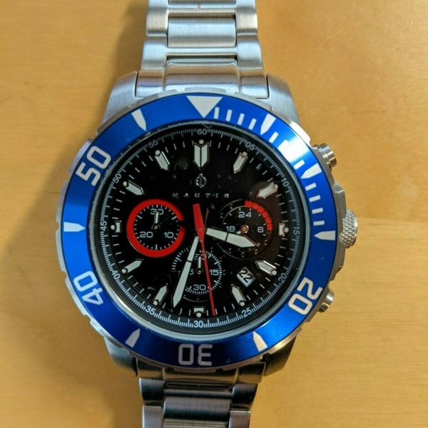[WTS] Nautis 500 Dive Chronograph, USN Buships Frogman Watch ...