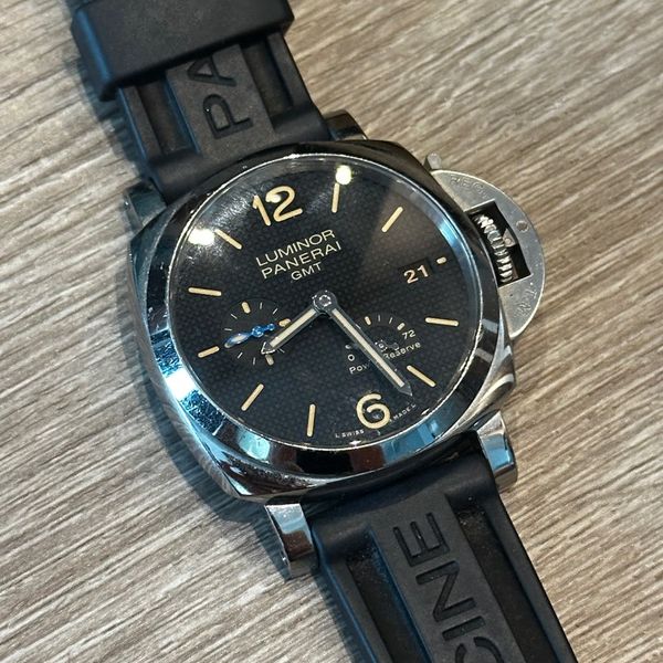 PANERAI Luminor 1950 3DAYS PAM01537 GMT Automatic Men's Watch ...