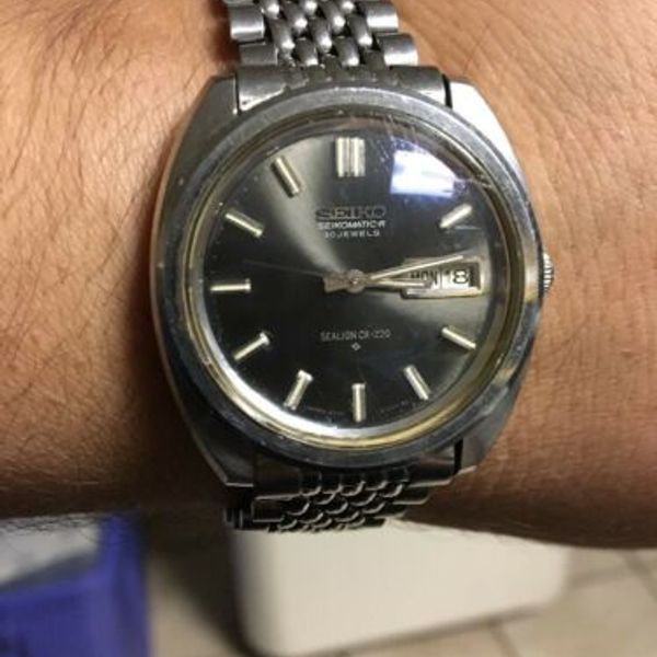 Seiko Seikomatic Sealion CR220 30 Jewels Mens Watch 8306-8090 ...