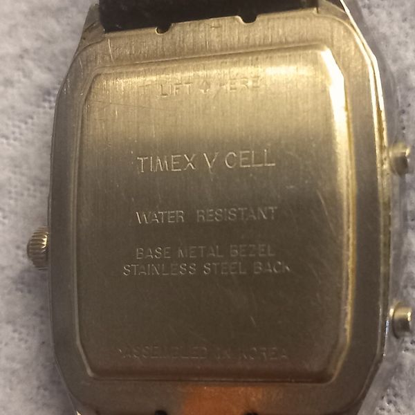 Timex V Cell Analogue Digital Quartz Watch - Vintage Working ...