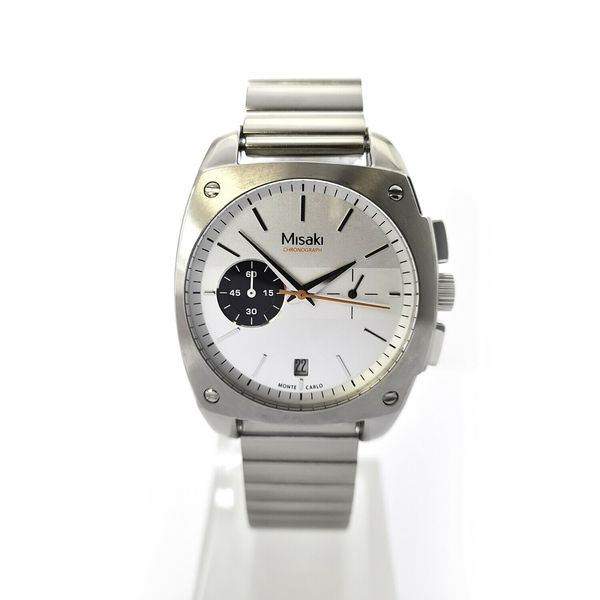 Misaki Watch-Chronograph-Bauhaus-style - includes removable tape ...